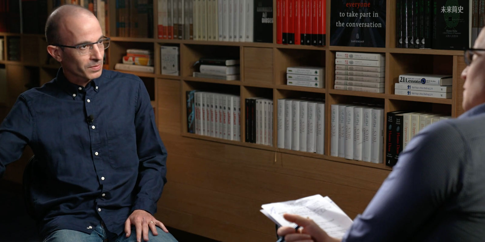 Hebrew University Professor Yuval Noah Harari Featured on 60 Minutes - BFHU