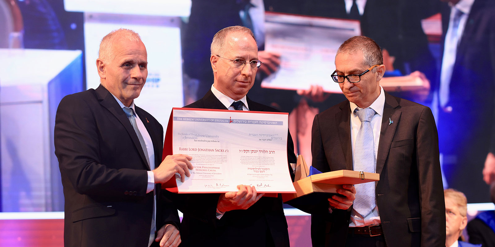 Rabbi Sacks awarded posthumous honorary doctorate from Hebrew ...