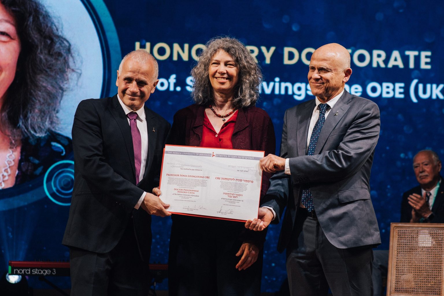 Honouring British Friends at the Hebrew University - BFHU