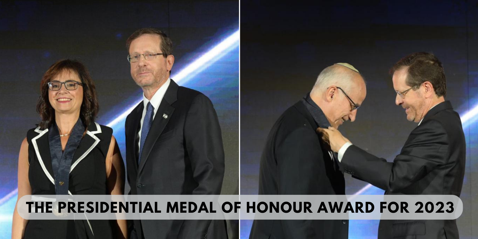 Two HU Professors Awarded the Presidential Medal of Honour Award for ...