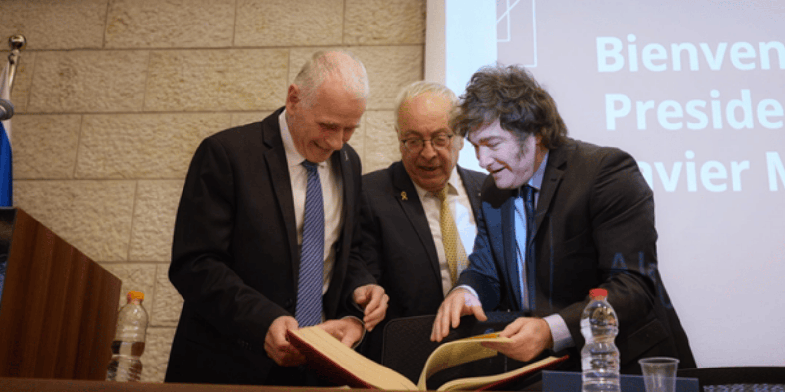 President of Argentina, Javier Milei, Visits Hebrew University and ...